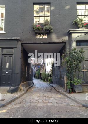 Warren Mews Fitzrovia London - Warren Mews is off Warren St in London's ...
