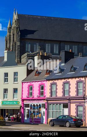 Shops in Castletownbere, County Cork, Ireland Stock Photo - Alamy