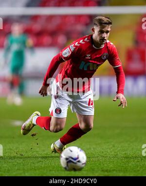 Charlton Athletic's Euan Williams at the Charlton Athletic training ...
