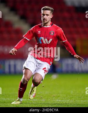Charlton Athletic's Euan Williams at the Charlton Athletic training ...