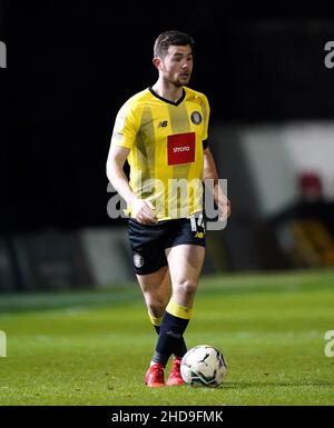 Harrogate Town's Nathan Sheron during the Sky Bet League Two match at ...