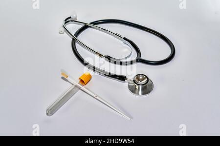 Group of miscellaneous medical objects Stock Photo - Alamy