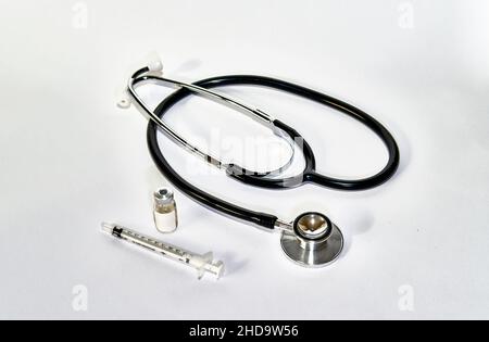 Group of miscellaneous medical objects Stock Photo - Alamy