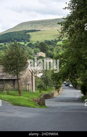 Downham village, Pendle, Lancashire, England, UK Stock Photo - Alamy
