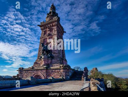 The Kyffhäuser Monument or also called Barbarossa Monument is a Kaiser ...