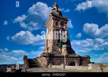 The Kyffhäuser Monument or also called Barbarossa Monument is a Kaiser ...