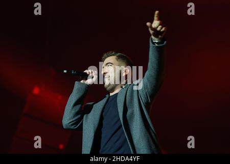 Madrid, Spain. 04th Jan, 2022. Singer Francisco Javier Alvarez Beret ...