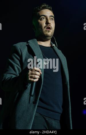 Madrid, Spain. 04th Jan, 2022. Remodeling works of the soccer stadium ...