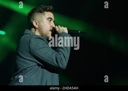 Madrid, Spain. 04th Jan, 2022. Singer Francisco Javier Alvarez Beret ...
