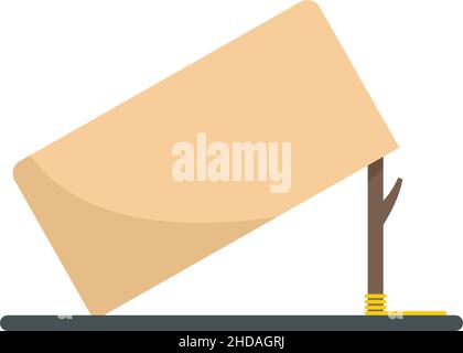 Carton box trap icon, flat style Stock Vector Image & Art - Alamy