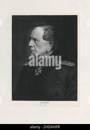 General von Moltke (the Elder), Prussian Army officer Stock Photo - Alamy