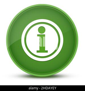 Website luxurious glossy green round button abstract illustration Stock ...