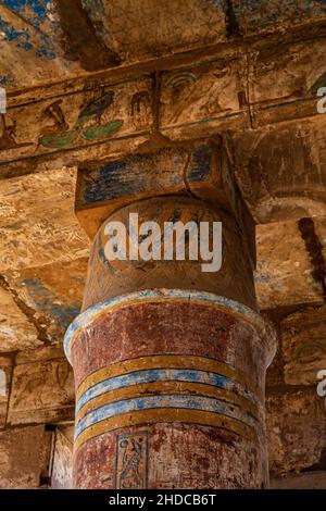The Festival Temple of Thutmosis III at Karnak Stock Photo - Alamy