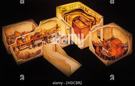 Plan of Thebes Stock Photo - Alamy
