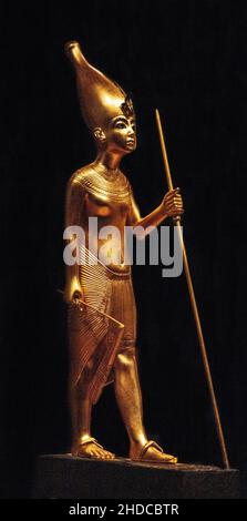 Figure of the king on a leopard, embodying an early historical goddess ...