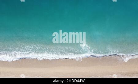 Top view shot of waving ocean Stock Photo - Alamy
