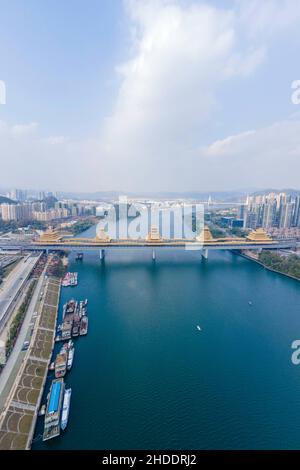 LIUZHOU, CHINA - JANUARY 4, 2022 - Photo taken on Jan. 4, 2022 shows ...