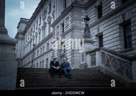 OPERATION MINCEMEAT, Colin Firth as Ewen Montagu, 2021. ph: Giles Keyte ...