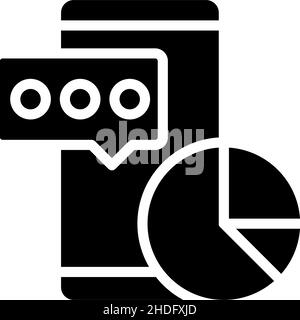 Data mining in social media linear pixel perfect icon Stock Vector ...