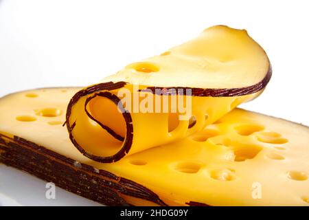 cheese slice, Cheese, Nazareth cheese, cheese slices Stock Photo - Alamy