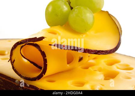 cheese slice, Cheese, Nazareth cheese, cheese slices Stock Photo - Alamy