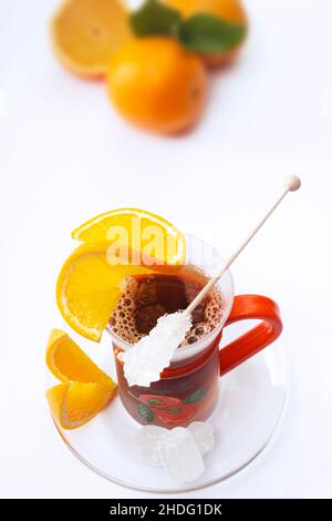 black tea, flavored, black teas, flavoreds Stock Photo - Alamy