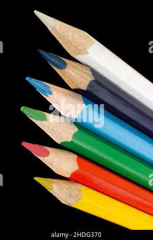 crayon, side by side, crayons, side by sides Stock Photo - Alamy