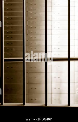 Bank security vault Stock Photo - Alamy