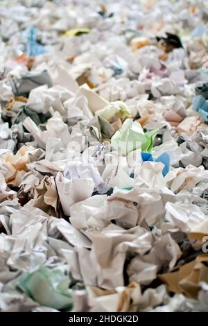 paper, rumpled, papers, rumpleds Stock Photo - Alamy