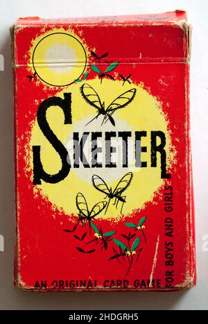 Skeeter Game Playing Card Stock Photo - Alamy