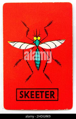 Skeeter Game Playing Card Stock Photo - Alamy