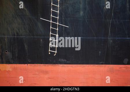 ladder, container ship, tanker, ladders, container ships, tankers Stock ...