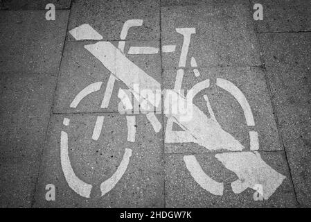 cycling, do not enter sign, do not enter signs, prohibition sign Stock ...