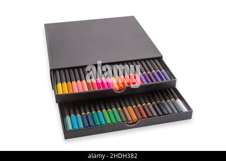 color palette, crayons, color palettes, crayon Stock Photo - Alamy
