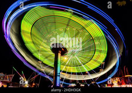 carousel, ride, track lighting, carousels, rides Stock Photo - Alamy