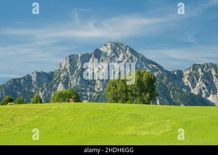 chiemgau alps, hochstaufen, hochstaufens Stock Photo - Alamy