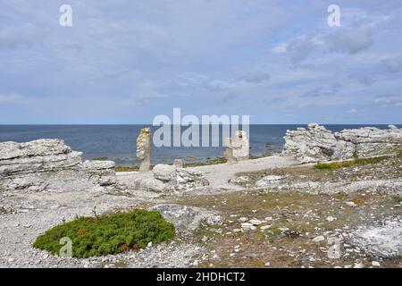 raukar, langhammars, raukars Stock Photo - Alamy