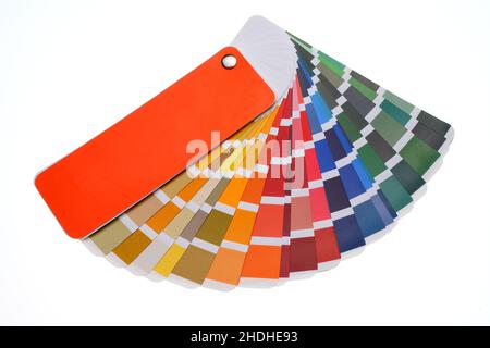 color guide, colour chart, color guides, colour charts Stock Photo - Alamy
