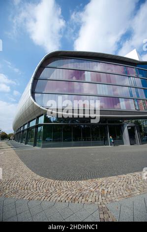 Modern architecture, German national library, formerly German library ...