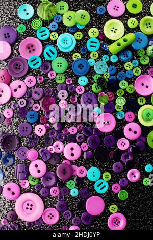multi colored, push button, multi coloreds, push buttons Stock Photo ...