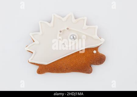 christmas cookies, hedgehog, christmas biscuit, hedgehogs Stock Photo ...