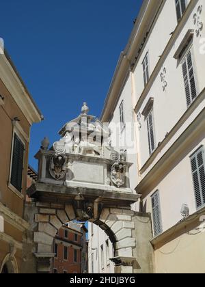 Balbi Arch Old Town Rovinj Istria Croatia Stock Photo - Alamy
