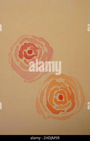 pale colors watercolor painted background texture Stock Photo - Alamy