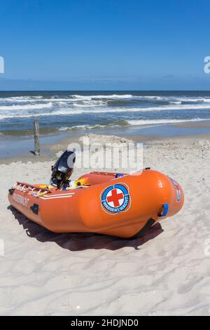 rubber boat, lifeguard, rubber boats, lifeguards Stock Photo - Alamy