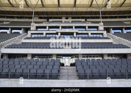 Stadium Seating, Berlin Olympic Stadium, Germany Stock Photo - Alamy
