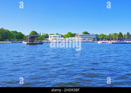 harbour, senftenberg, Lake Senftenberg, harbours, port Stock Photo - Alamy
