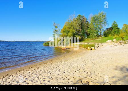 beach, Lake Senftenberg, beaches, seaside Stock Photo - Alamy