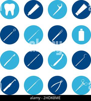 Dental floss, illustration, vector on a white background Stock Vector ...