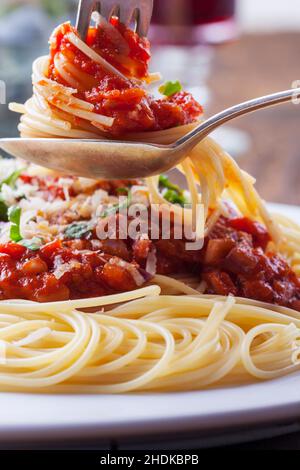 spaghetti napoli, spaghetti napolis Stock Photo - Alamy