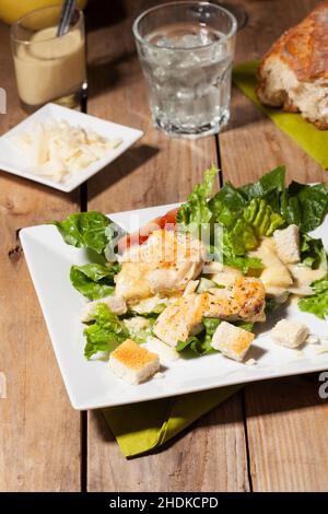 salad, caesar salad, low fat, salads, caesar salads Stock Photo - Alamy